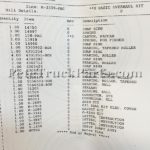 Kit K3339 - Fuller Transmission